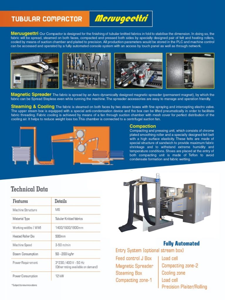 Tubular felt compacting machine – Coninven Engineering Private Limited